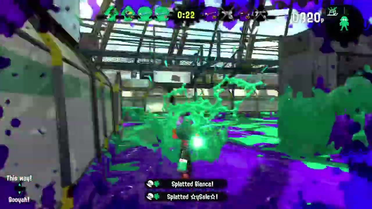 When ink armor actually does it’s job (Splatoon 2)