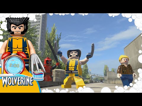 Lego Wolverine 2 Minute Action Toothbrush timer with Music