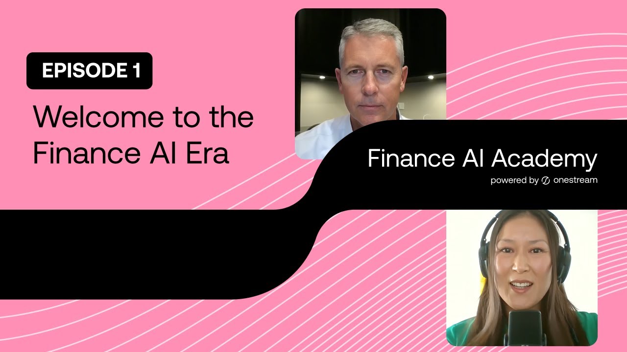 Ep1 Finance AI Academy | Welcome to the Finance AI Era