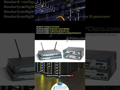 Cisco SSH Configuration Example! | CCNA 200-301 | IPCisco.com