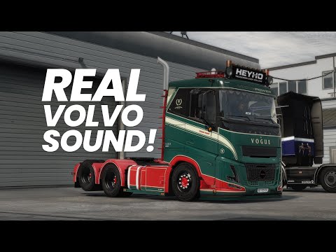 Real Volvo FH4/FH5/FH6 Engine Sound Mod! SFX Volvo FH13 D13K 500 Euro6 by EVR | Best Sound Mod 2025