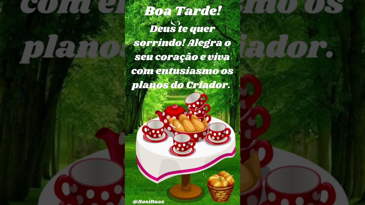 Mensagem de Boa Tarde! #Shorts