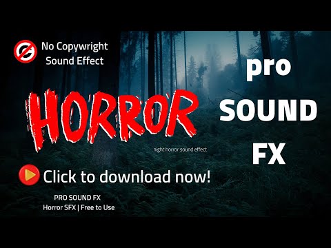 "Free Horror Sound Effect 🔥 | No Copyright SFX for YouTube, Games & Shorts 🎧"