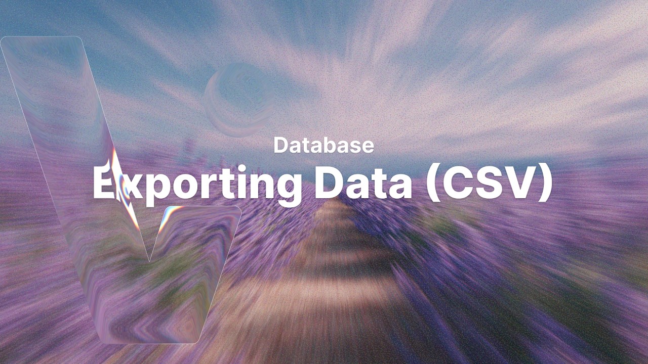 Export ListingView Data to CSV | ListingView Database Tutorial