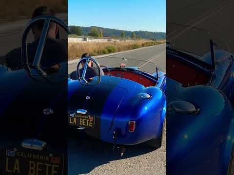 427 Shelby Cobra 0-60mph π₯ COLD START #shorts #youtubeshorts #carrollshelby #427