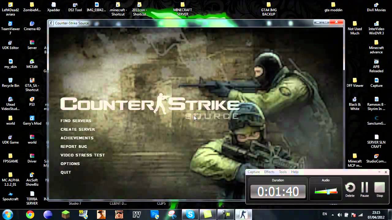 Counter Strike Source wallhack and aimhack!