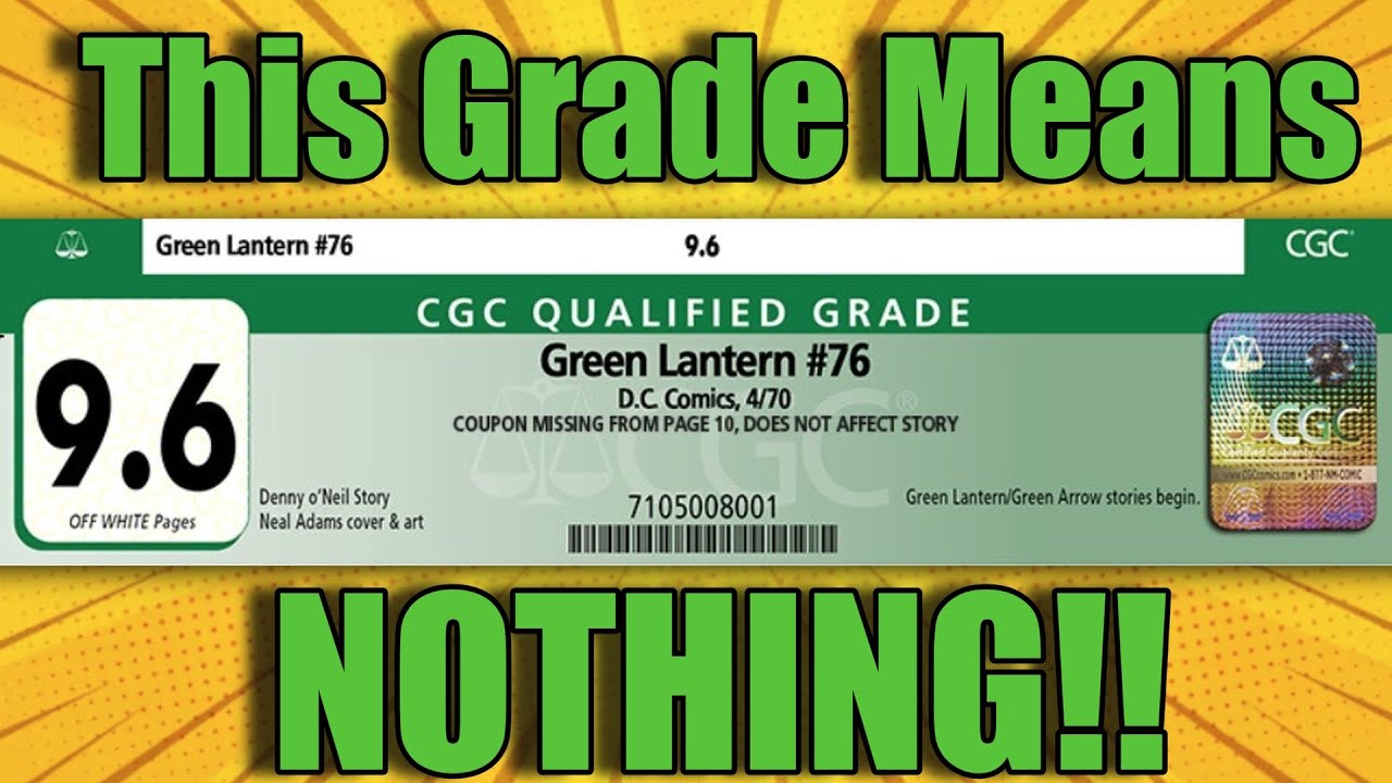 What is a CGC Green Label and Why is it POINTLESS?