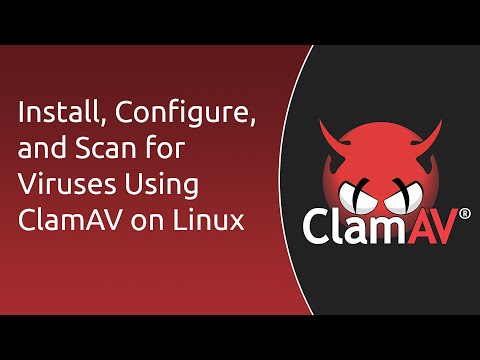 Virus Scanning on Linux - How to Install, Configure, and Scan with ClamAV AntiVirus.