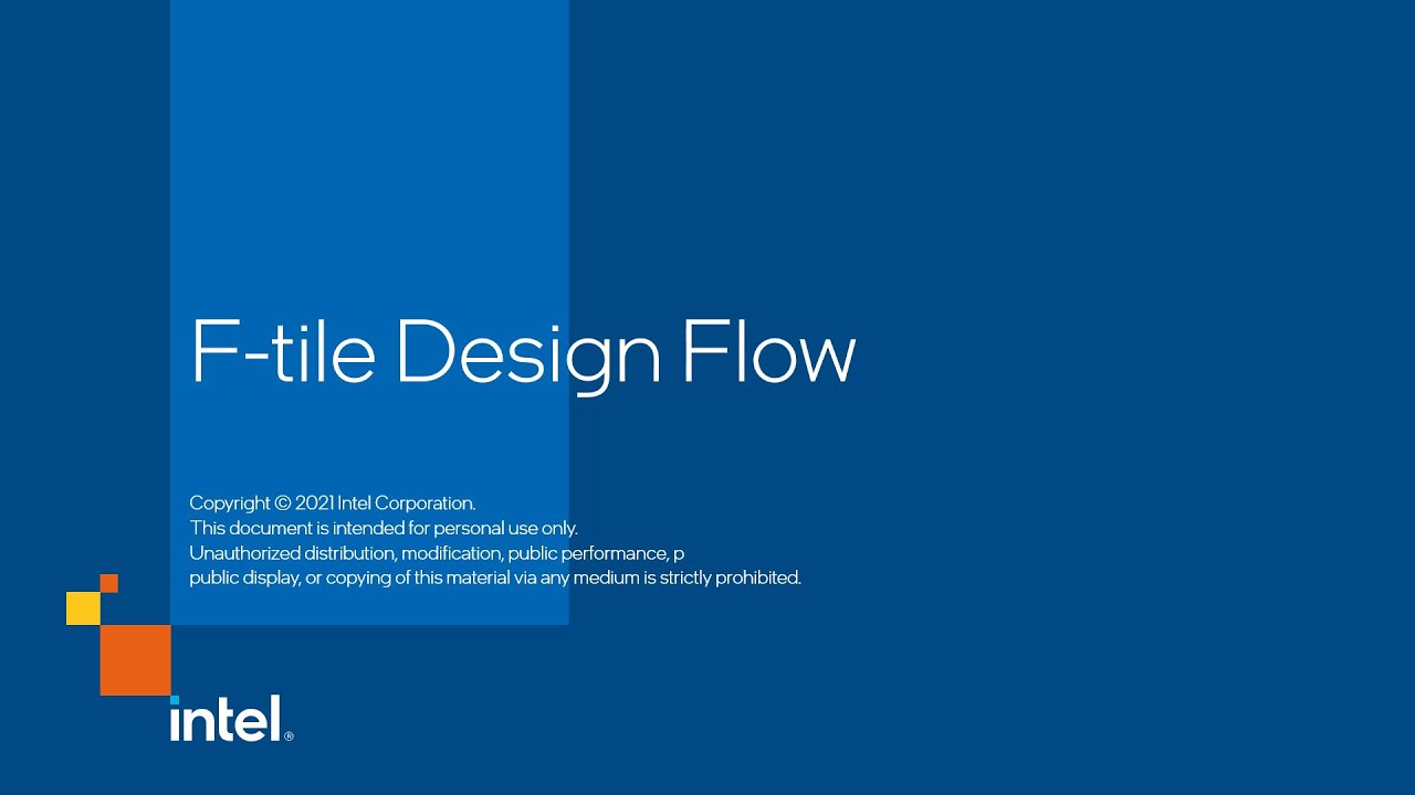 F-tile Design Flow