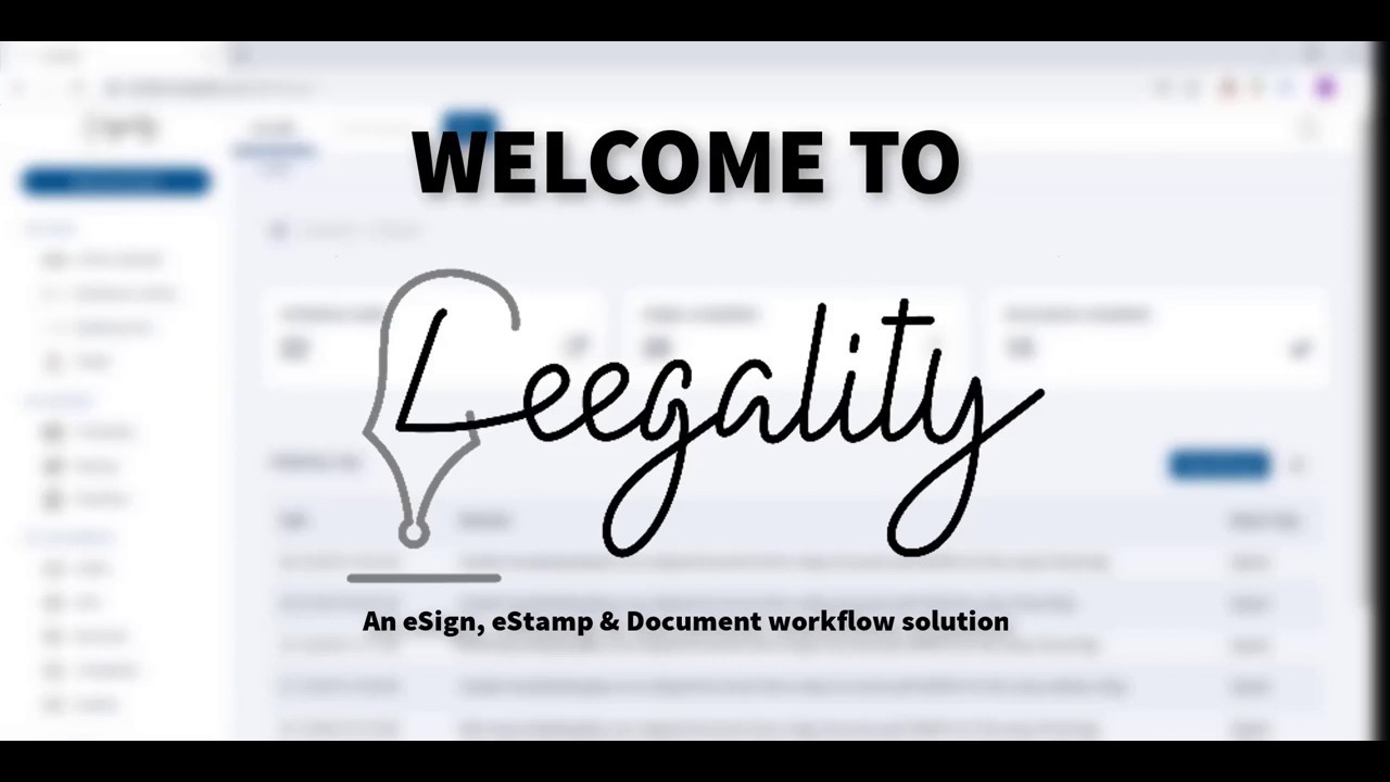 Leegality Demo