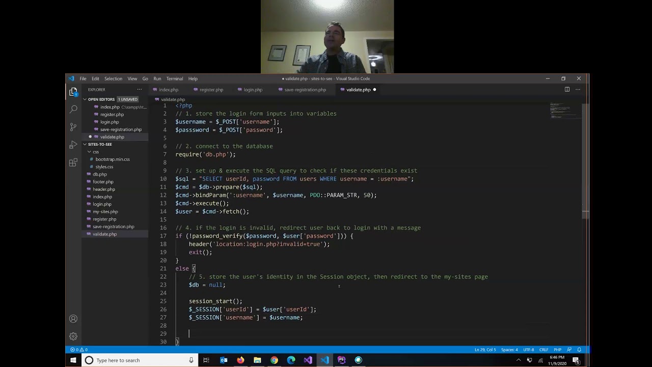 COMP1006 Module 9 Activity 6
