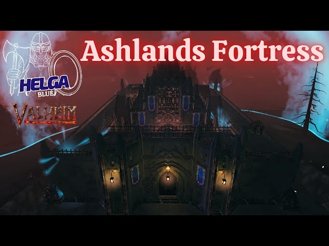 Ashlands Safe Base Valheim Build