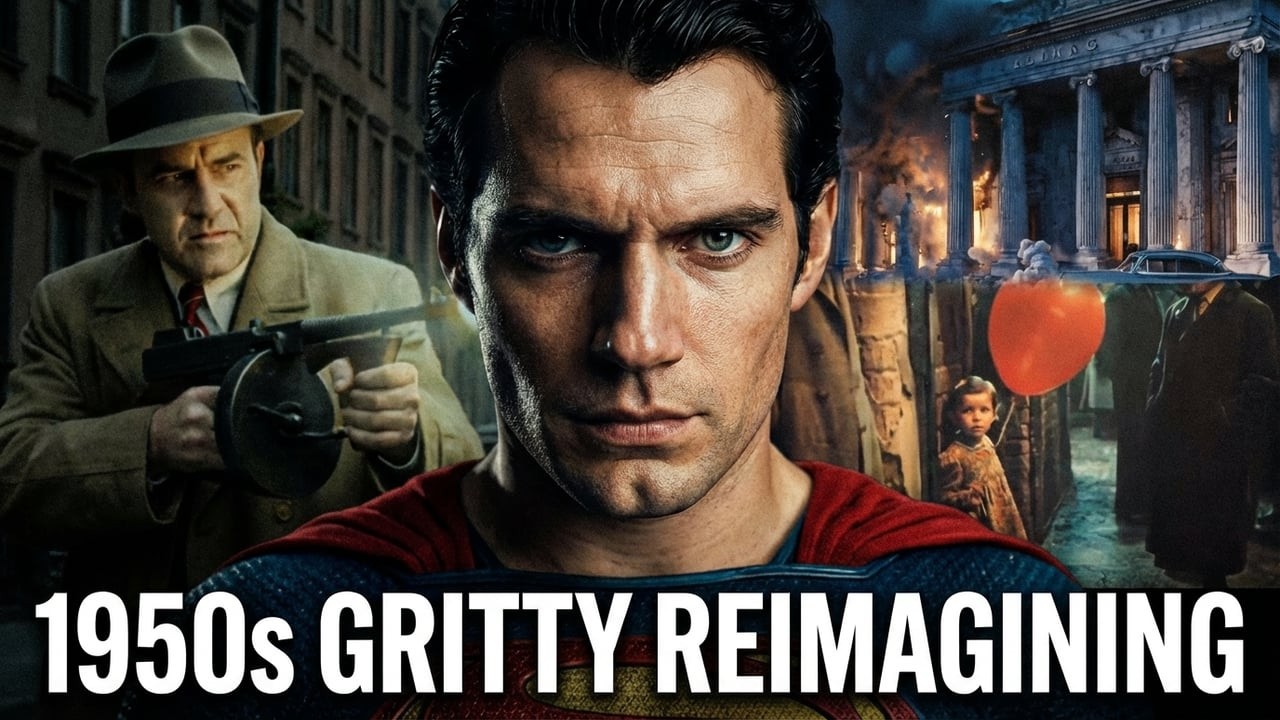 Superman's Final Stand | Kryptonite Trap in Gritty 1950s Noir