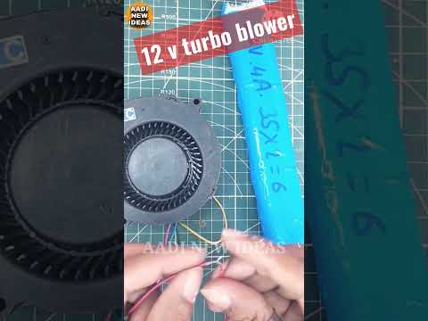 #shorts #shortsvideo 12v dc blower performance and #unboxingvideo