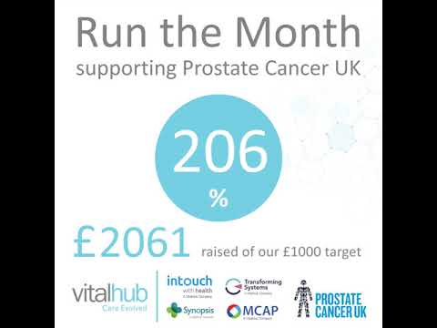 Run the Month for Prostate Cancer UK - Week 1 total