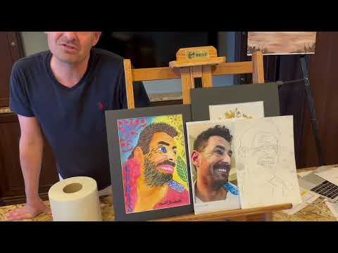 Chris, Artist Resident with Artist Loft on Oceana Marina
