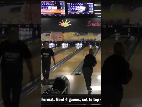 Bowler Picks Split In An INSANE Way! #shorts #bowling