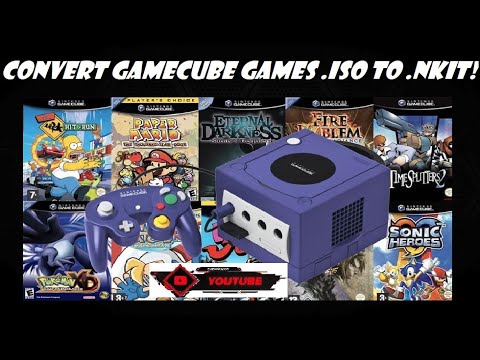 How to Convert Gamecube Games from .Iso to .Nkit!