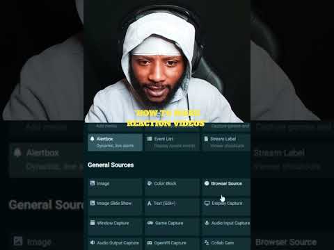 How to make reaction videos! FAST AND EASY! ? #shorts #howto #make #reaction #videos