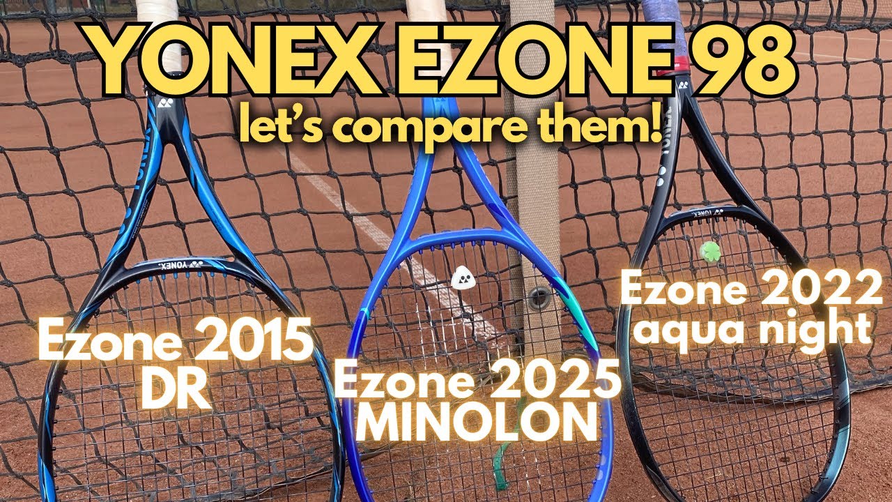 Yonex Ezone 98 (ultimate comparison) - 3 different models