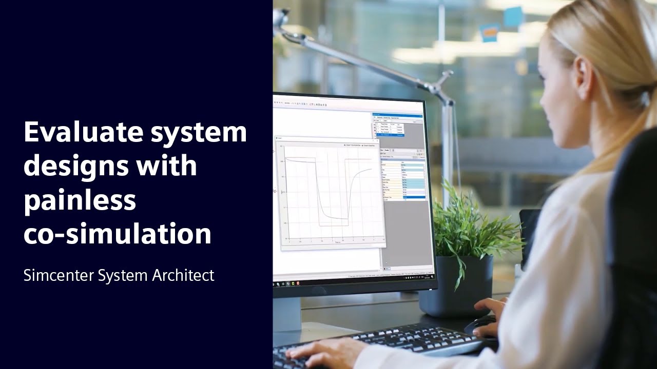 Evaluate system designs with painless co-simulation | Snippet Simcenter System Architect