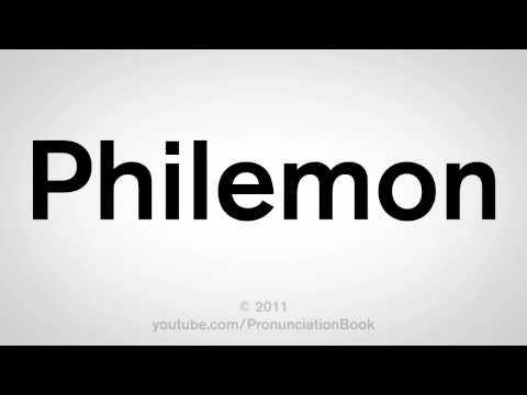 How To Pronounce Philemon
