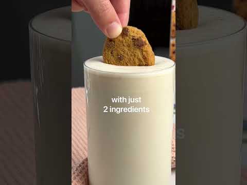 2 ingredient plant-based milk #recipe #healthy #vegan #veganrecipes