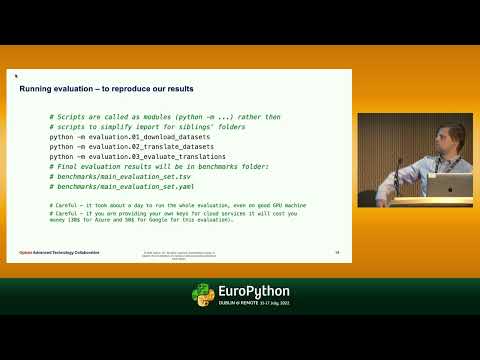 Machine Translation engines evaluation framework - presented by Anton Masalovich