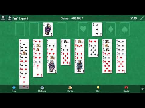 Microsoft Solitaire Collection Freecell - Game #863087