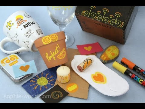 Which Surfaces Work Well with Uni Posca Paint Pens? | Sophie's World