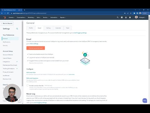 HubSpot Basics - Connect Your Email Inbox to your HubSpot Portal and CRM