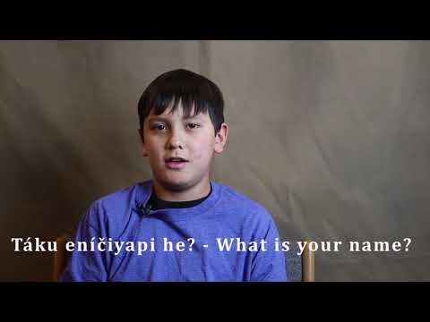 Lakota Word Wednesday: Táku eníčiyapi he? – What is your name?