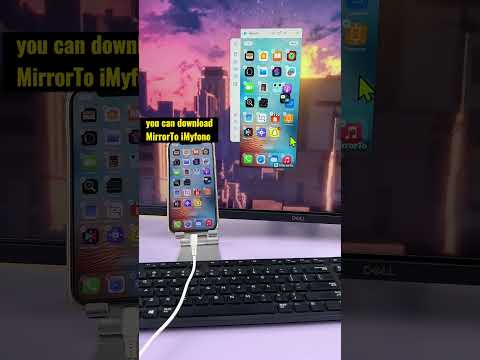 Control iphone from pc?!#screenmirroring #screencast #mobiletopc #controliphonefrompc