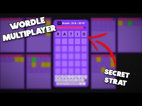 THE BEST WORDLE MULTIPLAYER STRAT