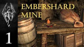 Embershard Mine on level 1 on Legendary difficulty - Bow only at Skyrim ...