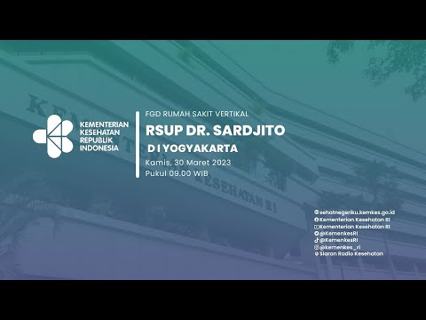FGD Rumah Sakit Vertikal : RSUP Dr. Sardjito, D I Yogyakarta