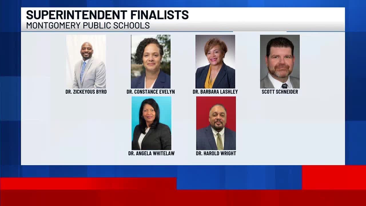 Montgomery Public Schools names 6 finalists for superintendent position