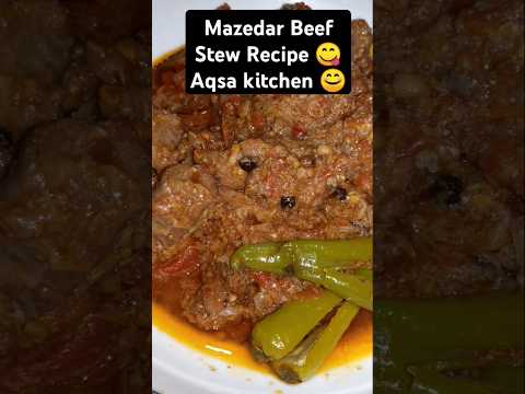 Mazedar Beef Stew Special #recipe #shortsfeed #ytshorts