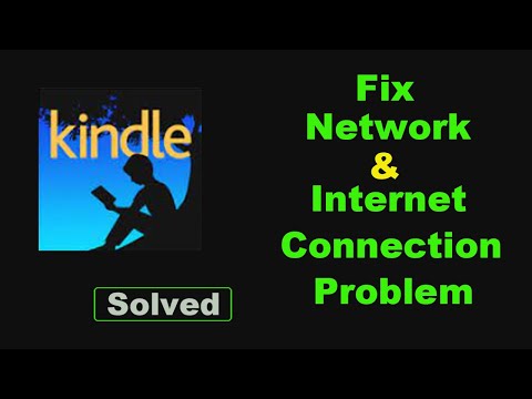 Fix Amazon Kindle App Network & No Internet Connection Error Problem Solve in Android