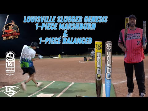 Slugger Genesis 1-Piece Marshburn & 1-Piece Balance | USSSA Slowpitch Bat Review