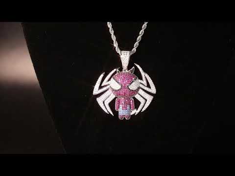 HHP235 Spider-Man pendant & Necklace