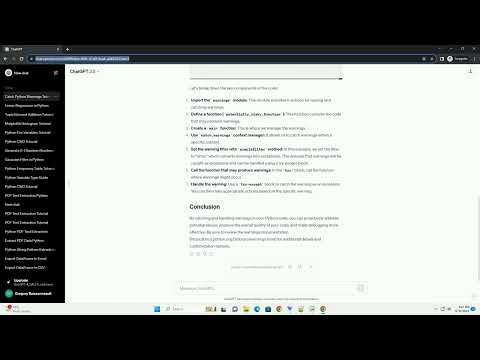 how to catch warnings in python