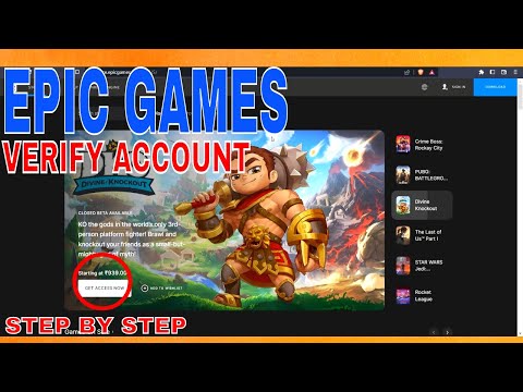 ✅ How To Verify Your Account On Epic Games 🔴
