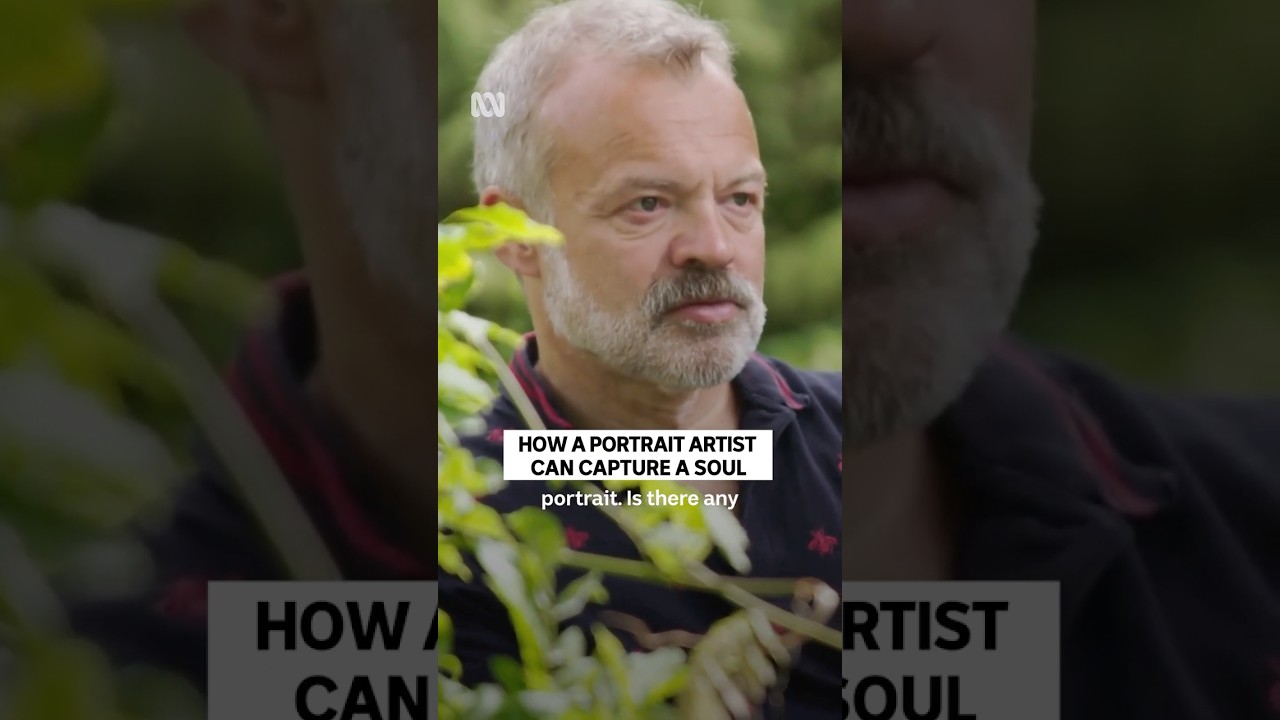 Graham Norton astonished by his portrait on Portrait Artist of the Year UK
