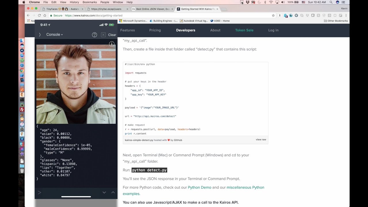 Learning Python   Face Recognition with Pythonista Mobile