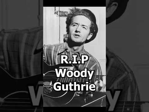 On This Day In 1967, WOODY GUTHRIE... #shorts