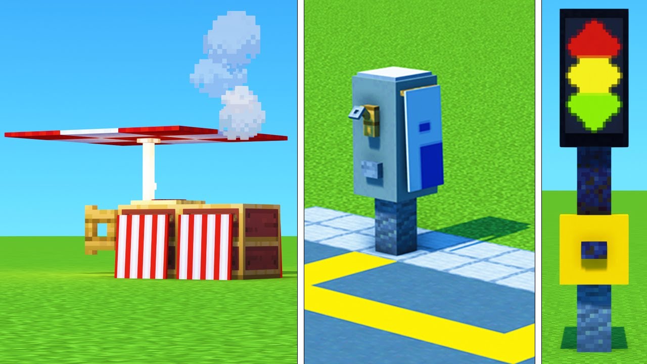 Minecraft: 20+ City Build Hacks! - Minecraft Builders