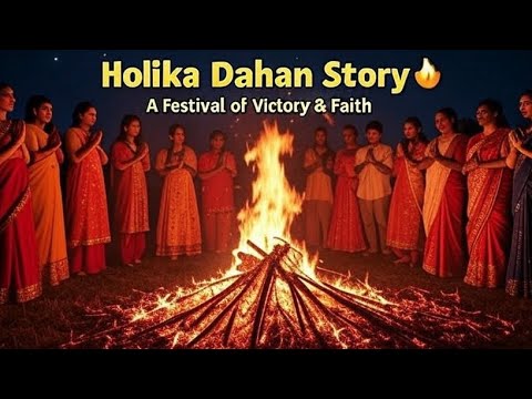 Holika Dahan Story in English | Real Meaning of Holi Festival | Holi 2025 Special
