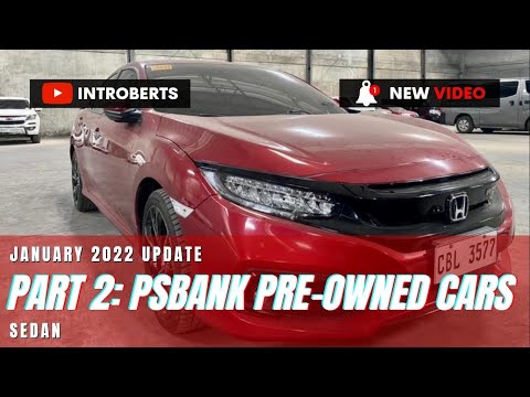 PSBANK REPOSSESSED SEDAN | JANUARY UPDATE