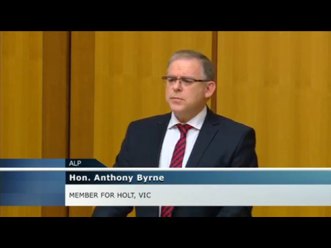 Anthony Byrne MP Address In Reply Speech - 10 May 2017